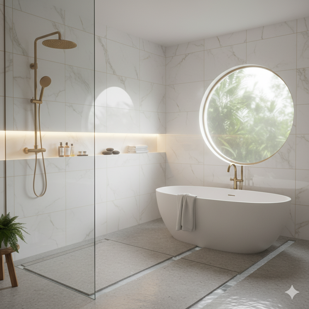 What Is a Wet Room? Modern Bath Design | GLS Supply