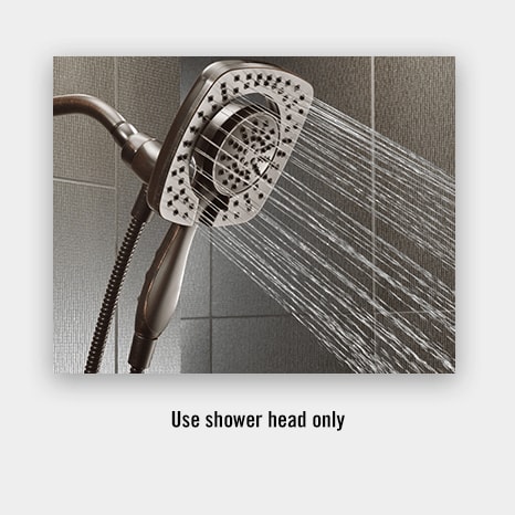 Delta's In2ition® Two-in-One Shower - The Showroom at Rubenstein